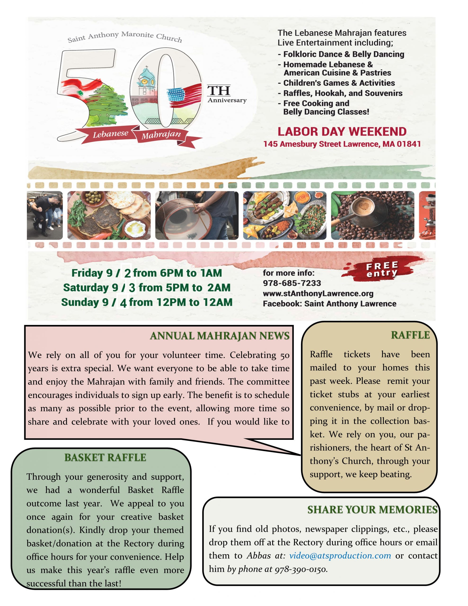 Calendar – St Anthony Maronite Church